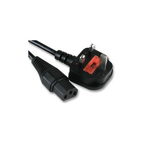 Uk 'Kettle style' power lead IEC cable - UK Clearance Centre - Discount ...