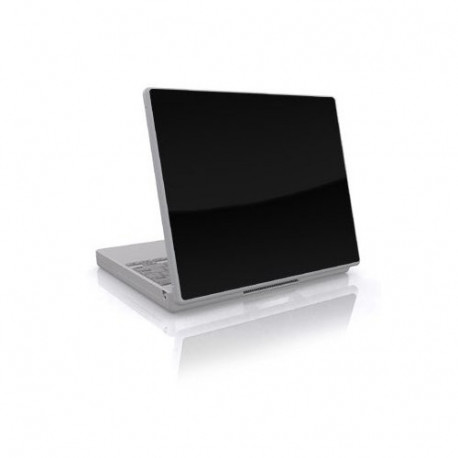 black laptop protective skin - give you latop a stylish new look in seconds