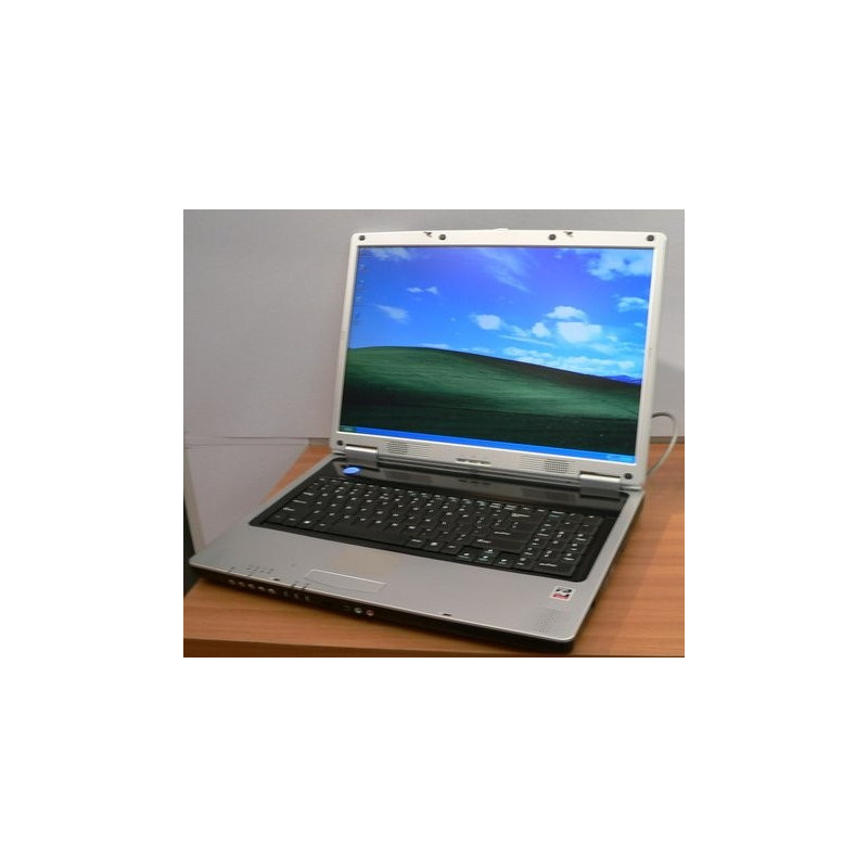 A reconditioned 17 inch widescreen laptop with integrated WIFI
